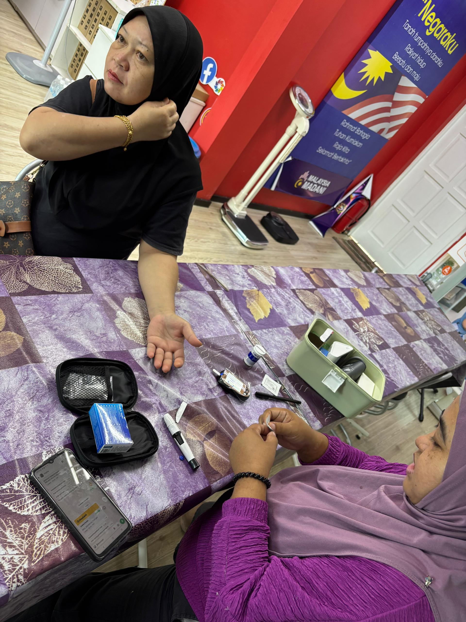 PROGRAM SARINGAN KESIHATAN (JUN) – NADI Kg Pahlawan